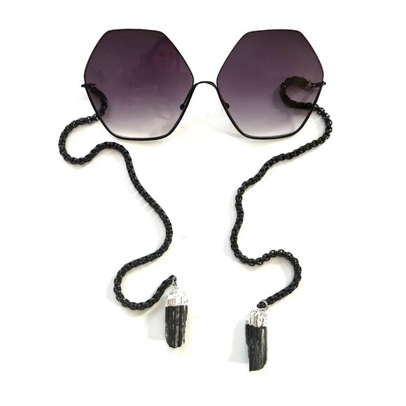 MyWillows | Accessories | Stop Sign Sunglasses With Tourmaline Stones ...